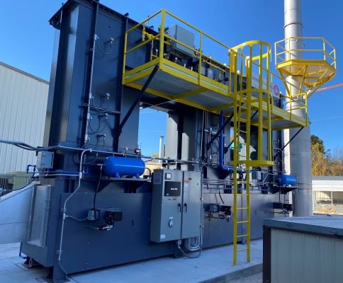 Three Chamber Regenerative Thermal Oxidizer (RTO) - TRITON III