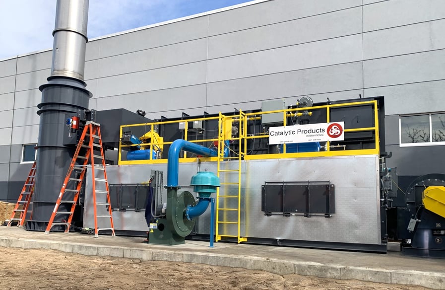 RTO Controls Roll Coating Dryer VOC Emissions