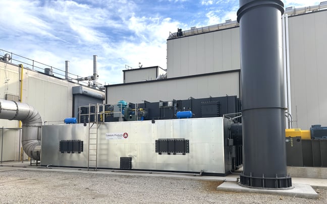 RTO Controls Spray Dryer VOC Emissions