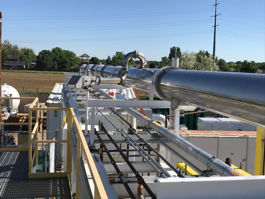 CPI Installed Catalytic Oxidizer for Tank Venting