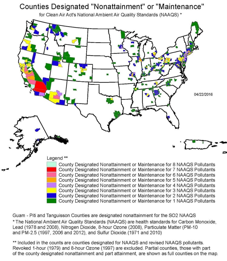 What Does a Non-Attainment Designation Mean?